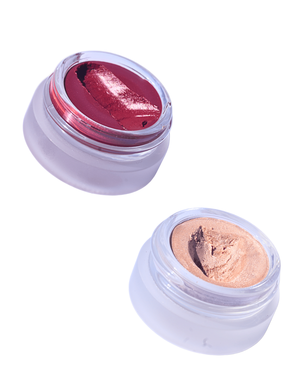 Crème to Powder Blush & Glow Pots